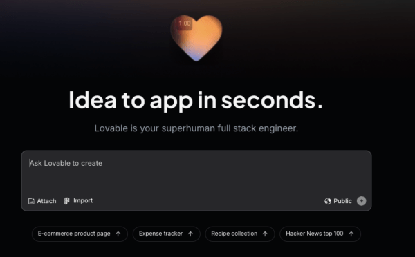 Lovable.dev: IA transforma ideias em apps funcionais em segundos ...