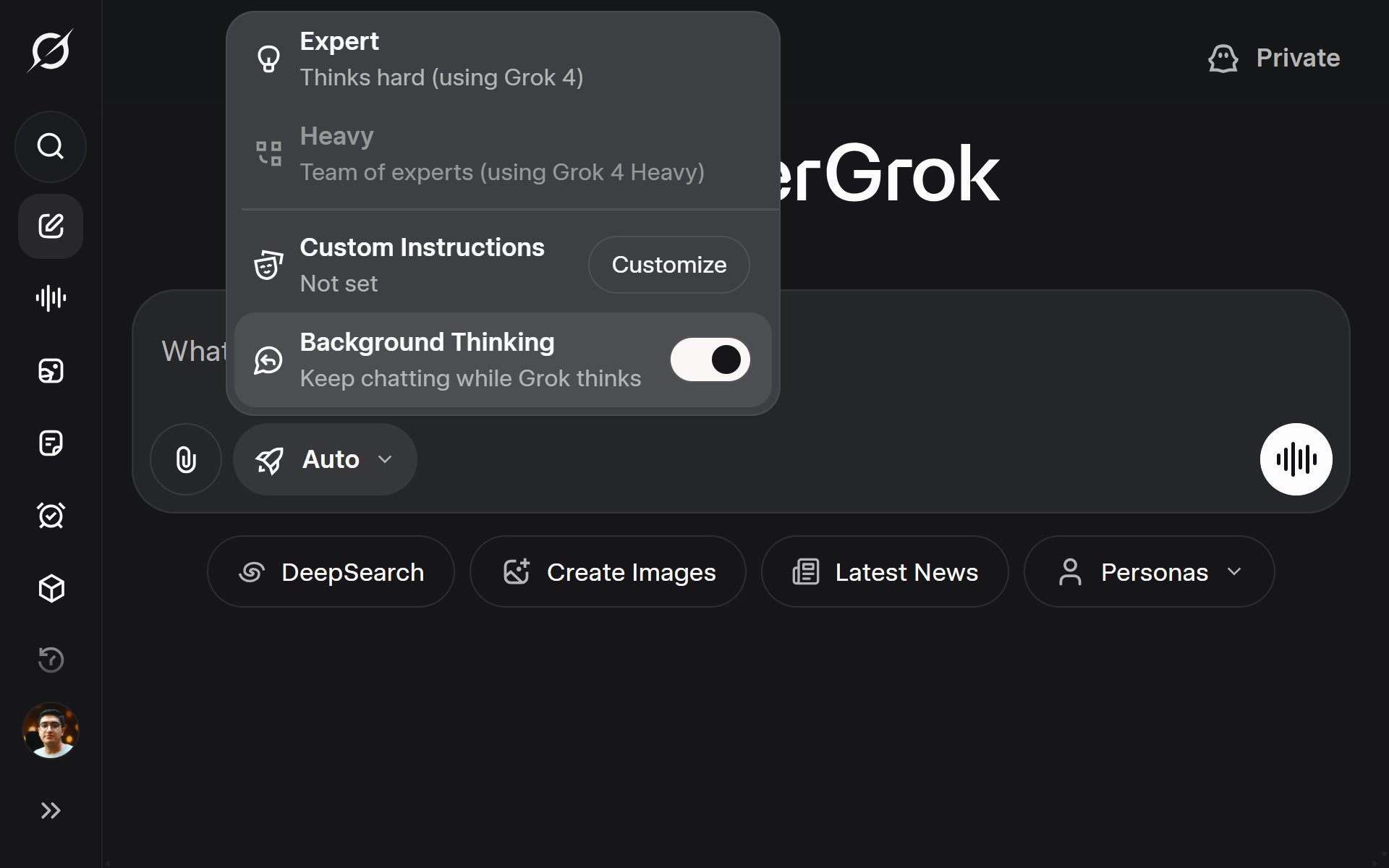 Grok testa Background Thinking: IA em segundo plano | Cientistas Digitais